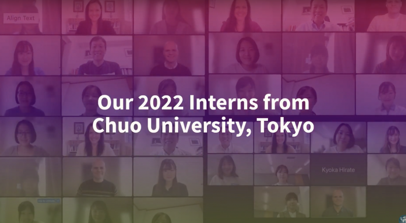 2022 intern students Chuo University - flowprofiler®